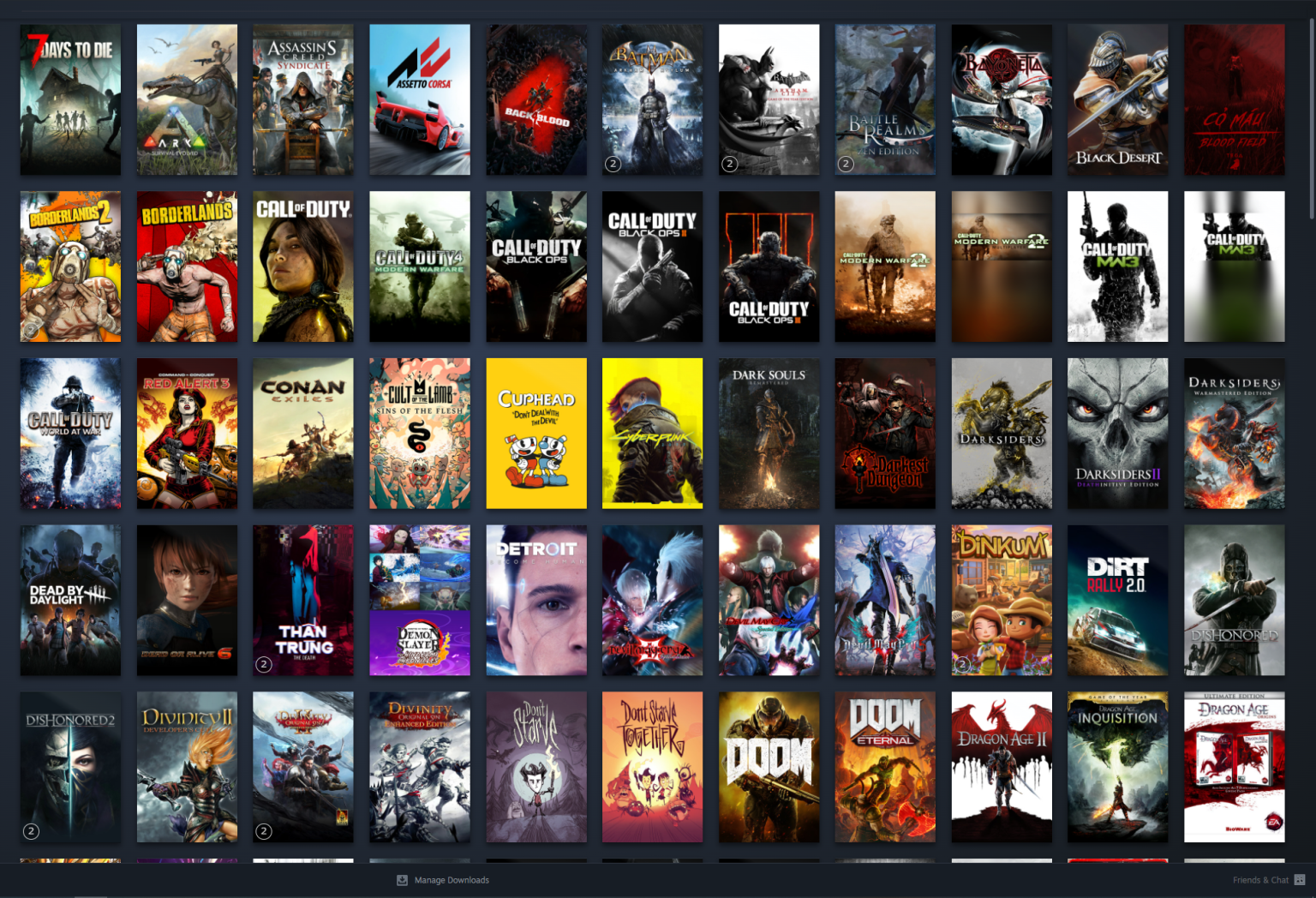 Tài khoản 900 Game Bản Quyền Steam - Tedi Shop - Game Bản Quyền Giá Rẻ